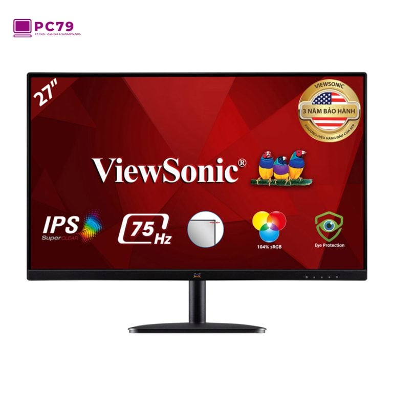 Màn hình Viewsonic VA2732-H 27" IPS 75Hz - New - PC79 Store