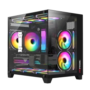 Case Magic Aqua-M Ultra Pro Black - Full M-ATX - PC79 Store