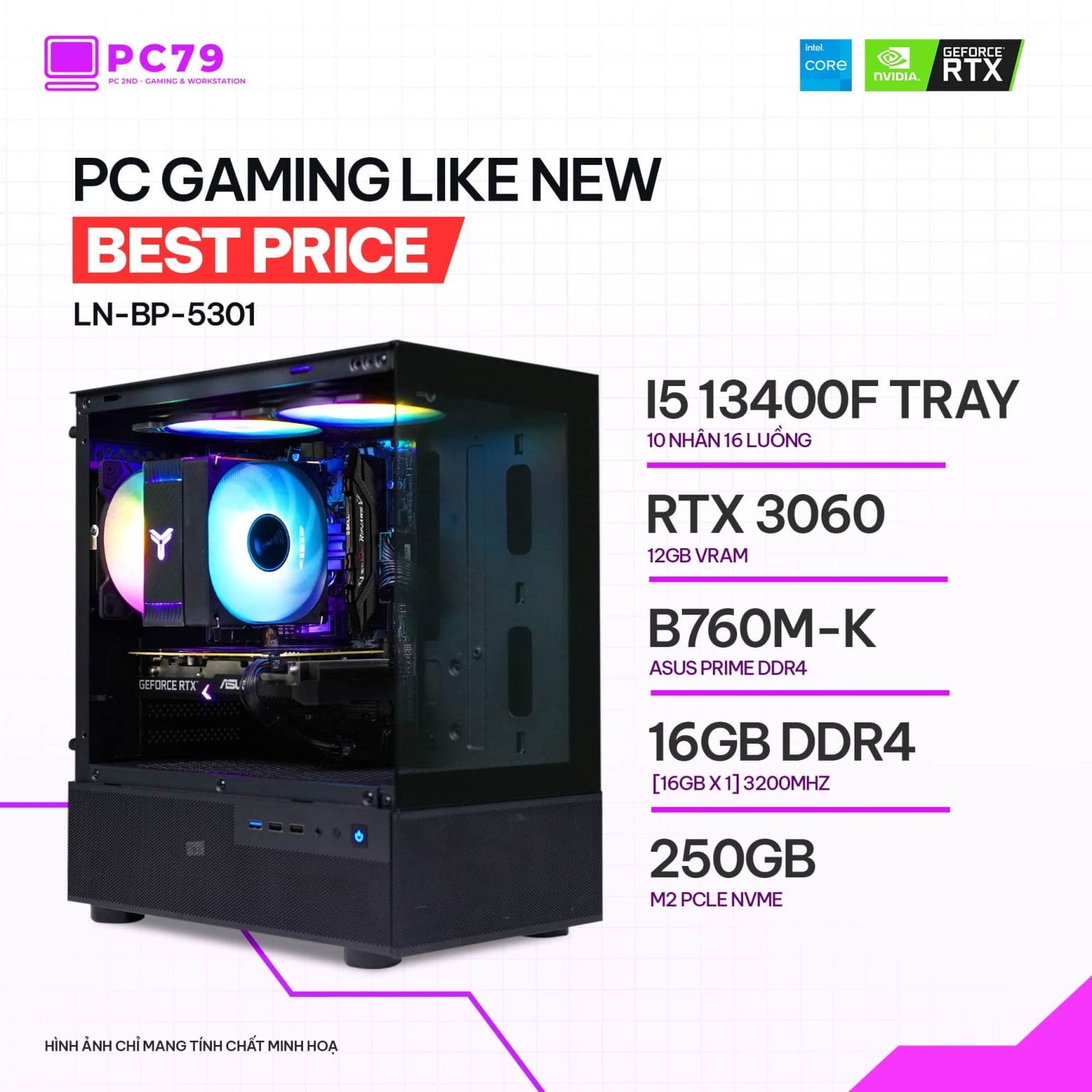 PC GAMING CŨ / LIKE NEW Giá Rẻ - Máy Tính Chơi Game Chất Lượng - PC79.VN