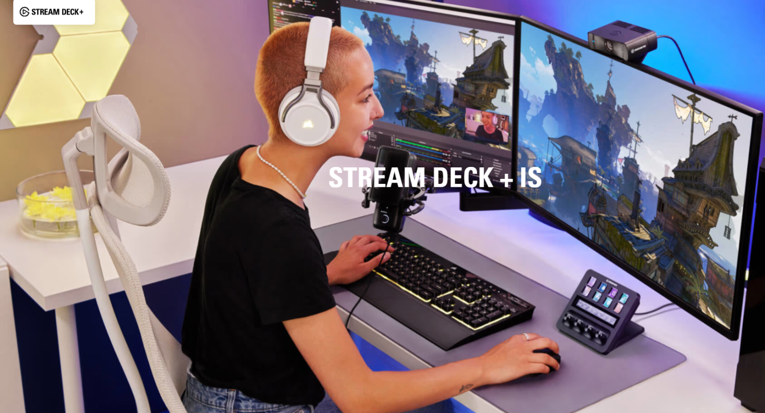 Elgato Stream Deck + Bộ Điều Khiển Studio Đa Năng Cho Streamer Chuyên Nghiệp - PC79.VN