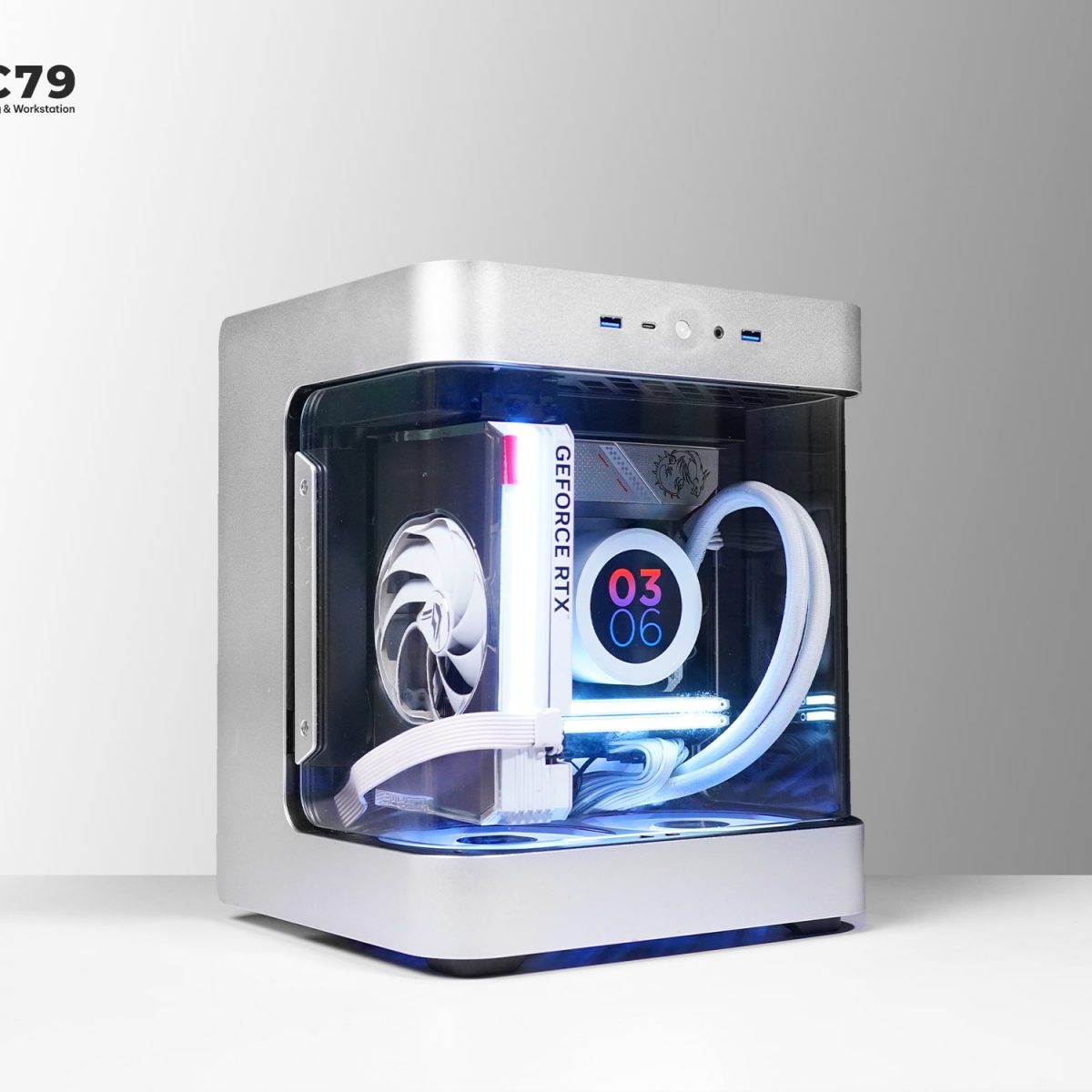 Mini PC ITX i5-5406iw - Segotep Slath ITX/ i5-14600K/ RTX 4060 Ti/ RAM ...